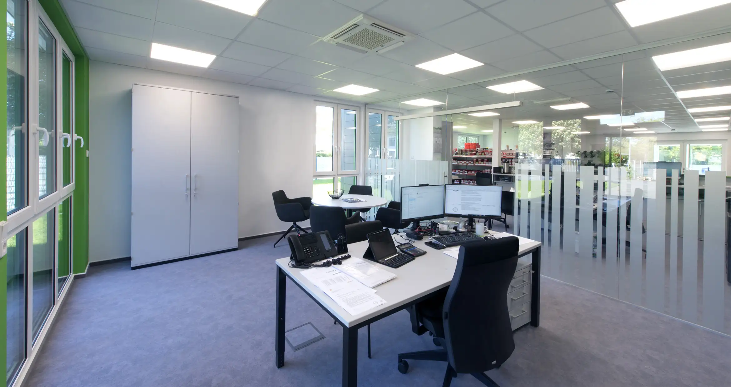 Modulbau nach GEG Vorgaben gebaut von ALGECO / ALGECO