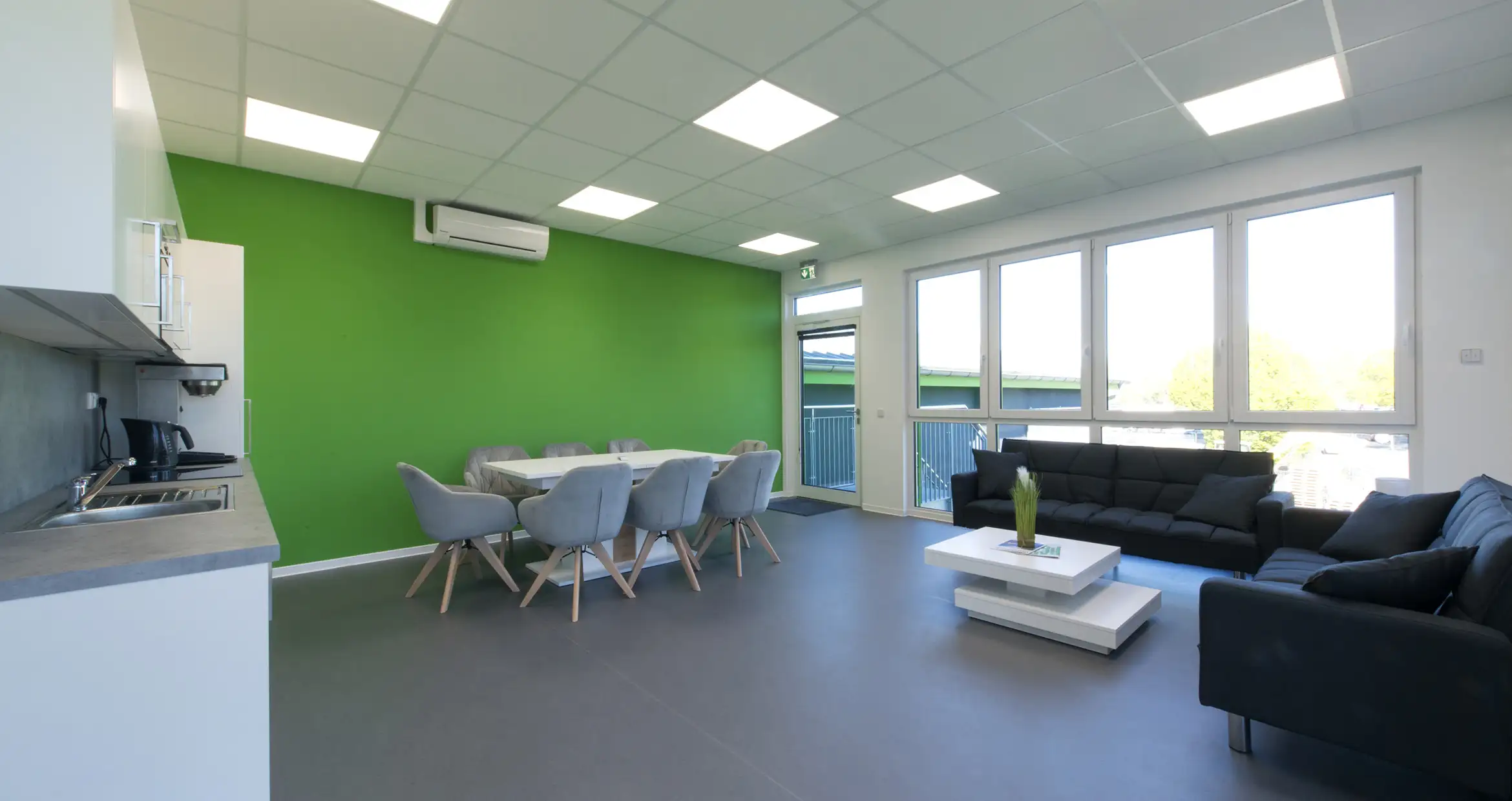 Modulbau nach GEG Vorgaben gebaut von ALGECO / ALGECO